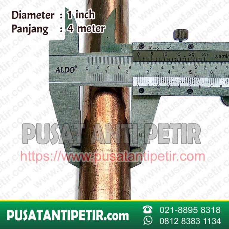 Grounding Rod 1 inch - PT Visiotek Global Indonesia - Pusat Anti Petir ...
